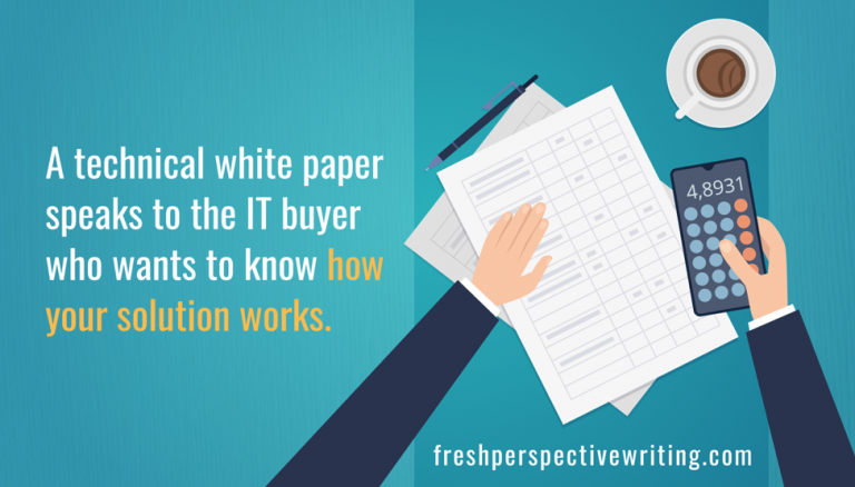 The 2 Types of White Papers That Drive B2B Technology Sales
